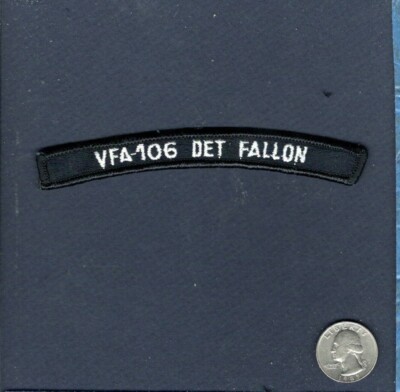 VFA-106 GLADIATORS DET NAS Fallon Navy Enlisted Uniform Squadron Rocker ...