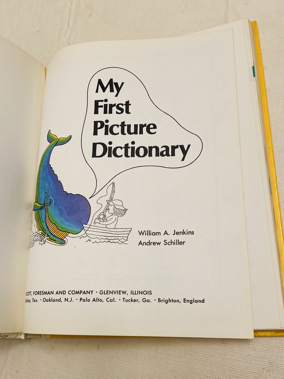 My First Picture Dictionary Children’s Kids Book Learning William A ...
