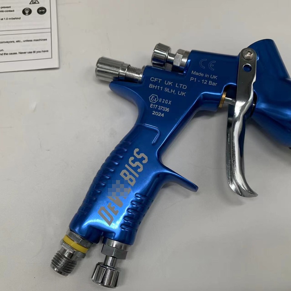 Blue Spray Gun Primers TE20 1.3mm Nozzle LVMP Car Paint Tool Pistol | eBay