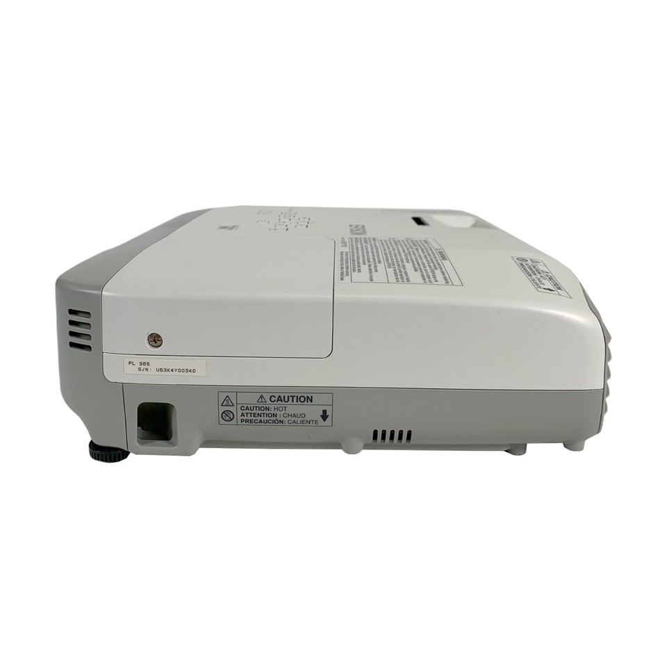 Refurbished Epson PowerLite 965 3LCD Projector 3500 ANSI Crestron HDMI ...