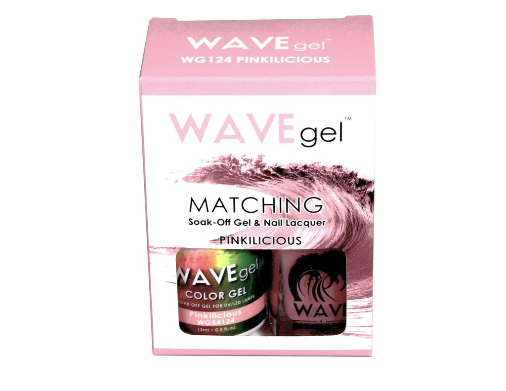Wave Gel matching Soak Off Gel Polish 0.5 oz / 15 mL (#124) WG124 ...