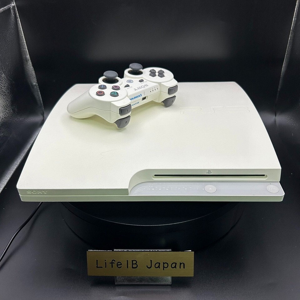 SONY PlayStation 3 PS3 CECH-3000A Classic White 160GB Console w ...