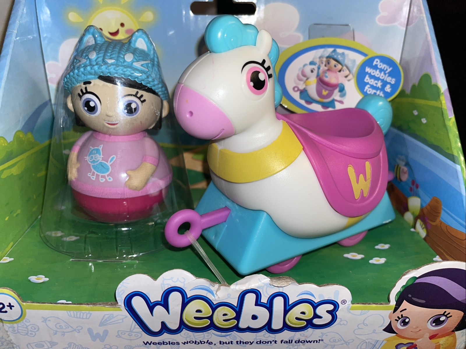 RARE Weebles Wendy & Wobbly Horse Toy Figures Hasbro 2015 for sale ...