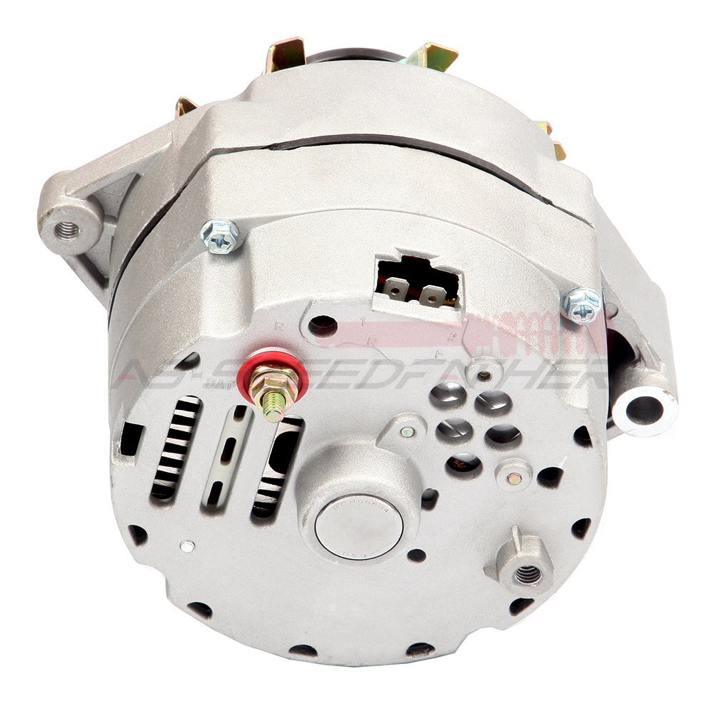 New Alternator For Tractor & Chevy 10SI 1-Wire ONE Wire With 2 Groove ...