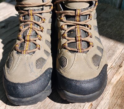 Rugged Outback Out Door Men Boots Mid Top Lace Up Water Proof 10.5 USA ...