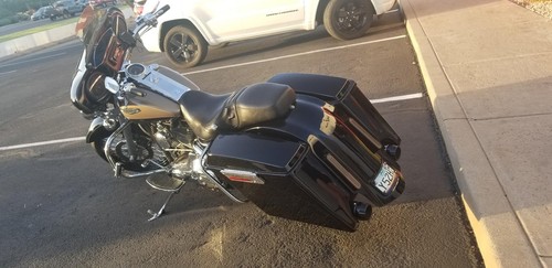 NEW 4" Bagger Stretched Extended Rear Fender 4 Harley Touring 97-08 ...