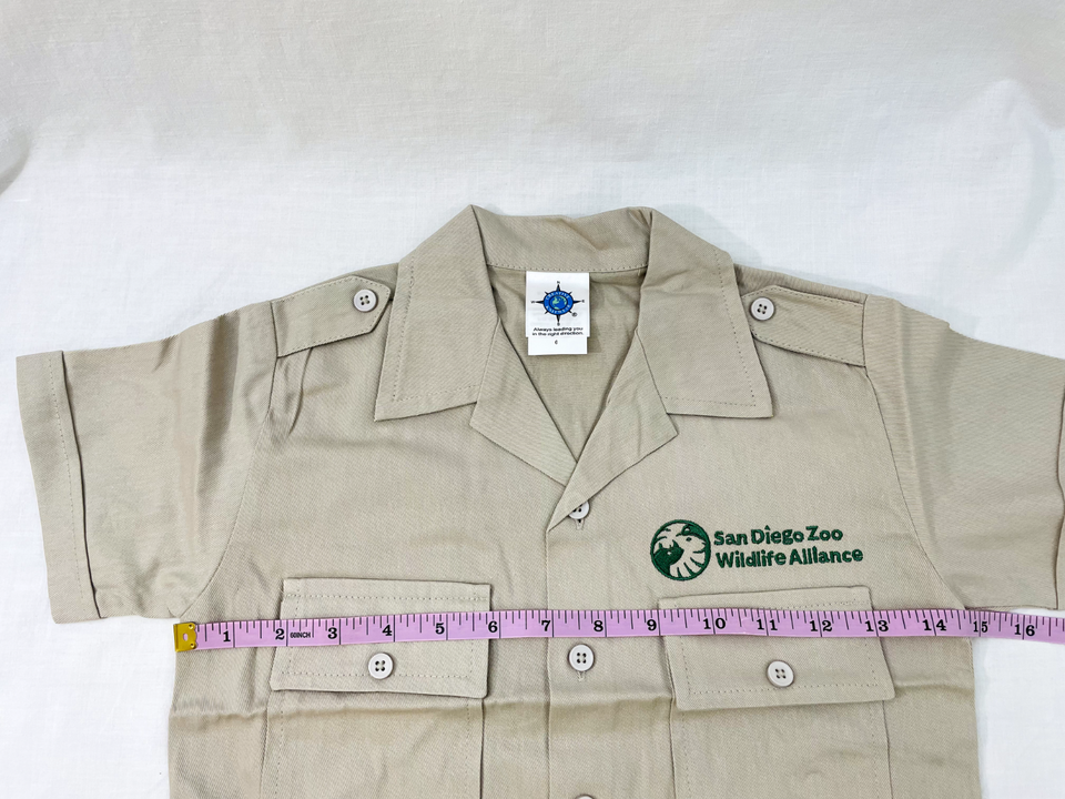 San Diego Zoo Wildlife Alliance Kids Wildlife Care Specialist UNIFORM ...