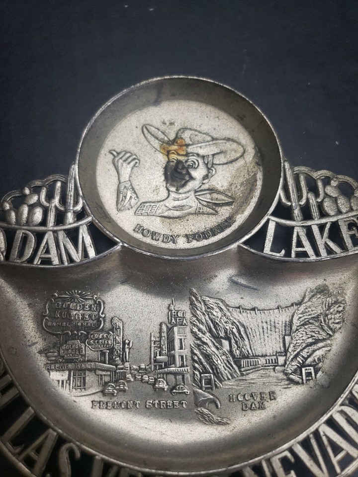 Vintage Hoover Dam Lake Mead Las Vegas Howdy Podner Advertising | eBay