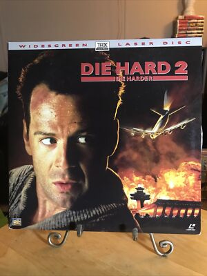 DIE HARD 2 DIE HARDER Widescreen Edition Laserdisc (LD) Bruce Willis ...
