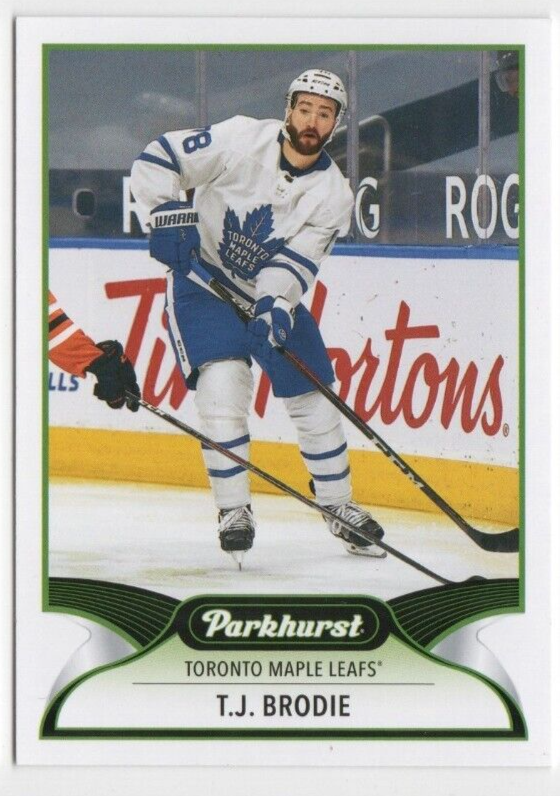 2021-22 Parkhurst #71 T.J. Brodie Toronto Maple Leafs Card | eBay