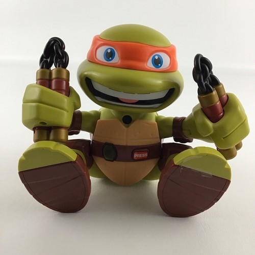 Teenage Mutant Ninja Turtles Talk To Me Michelangelo Action Figure Toy ...