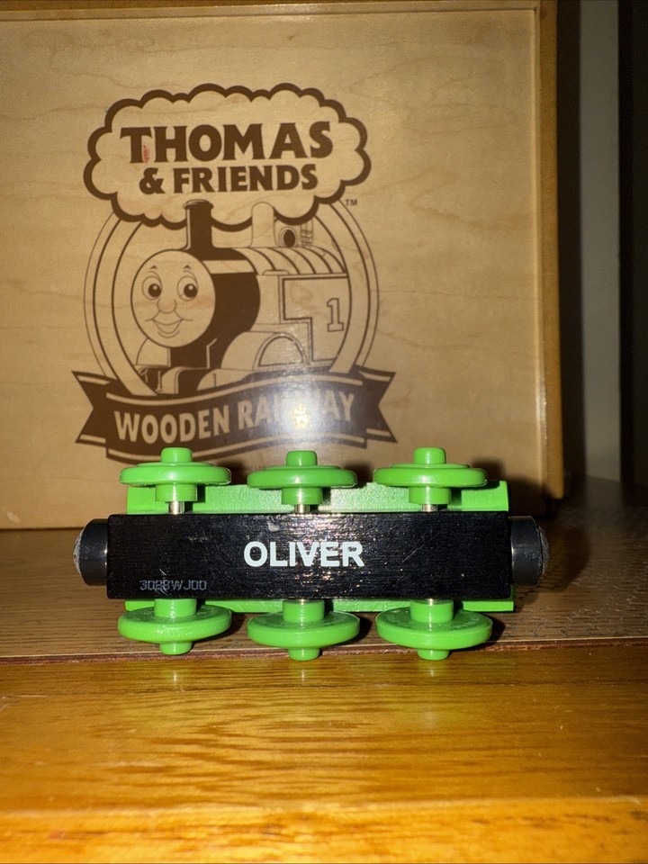 OLIVER ! THOMAS FRIENDS WOODEN RAILWAY TRAIN 2003 CGI FACE #11 GWR MINT ...