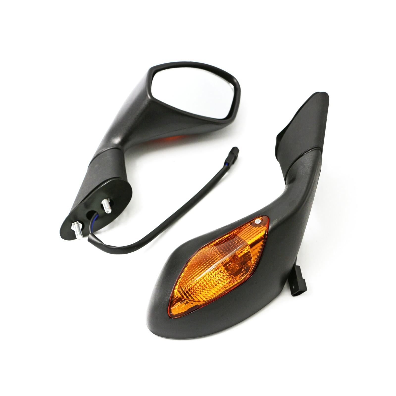 2004-2016 Aprilia RSV4 Motorcycle Turn Signal Rear View Side Mirrors ...