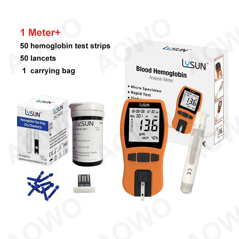 LYSUN Siphon Method Hemoglobin HCT/HB Meter Hemoglobin Professional ...