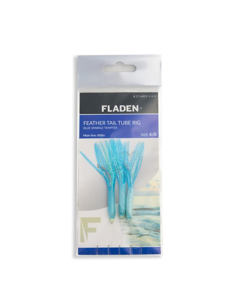 Fladen Feather Tail Tube Rigs Mackerel Cod Pollack Boat Sea Wreck ...
