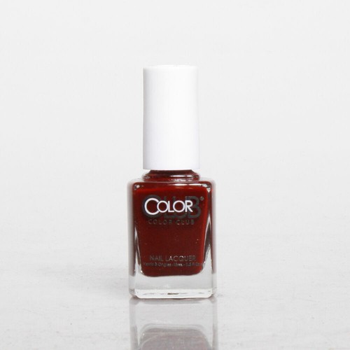 Color Club Feverish Nail Lacquer Look of Gel Polish Dark Red #825 15 ml ...