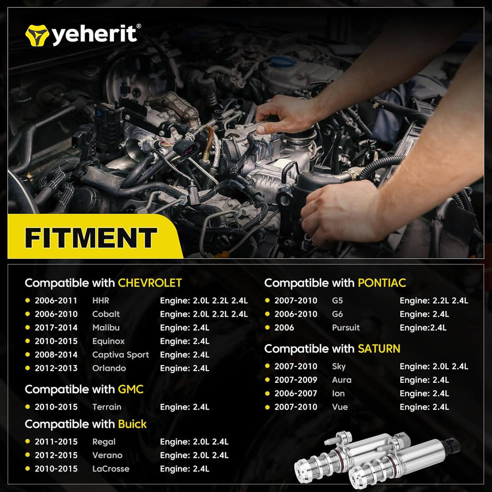 Camshaft Position Actuator Solenoid Valve 1265542 For Chevrolet Equinox ...