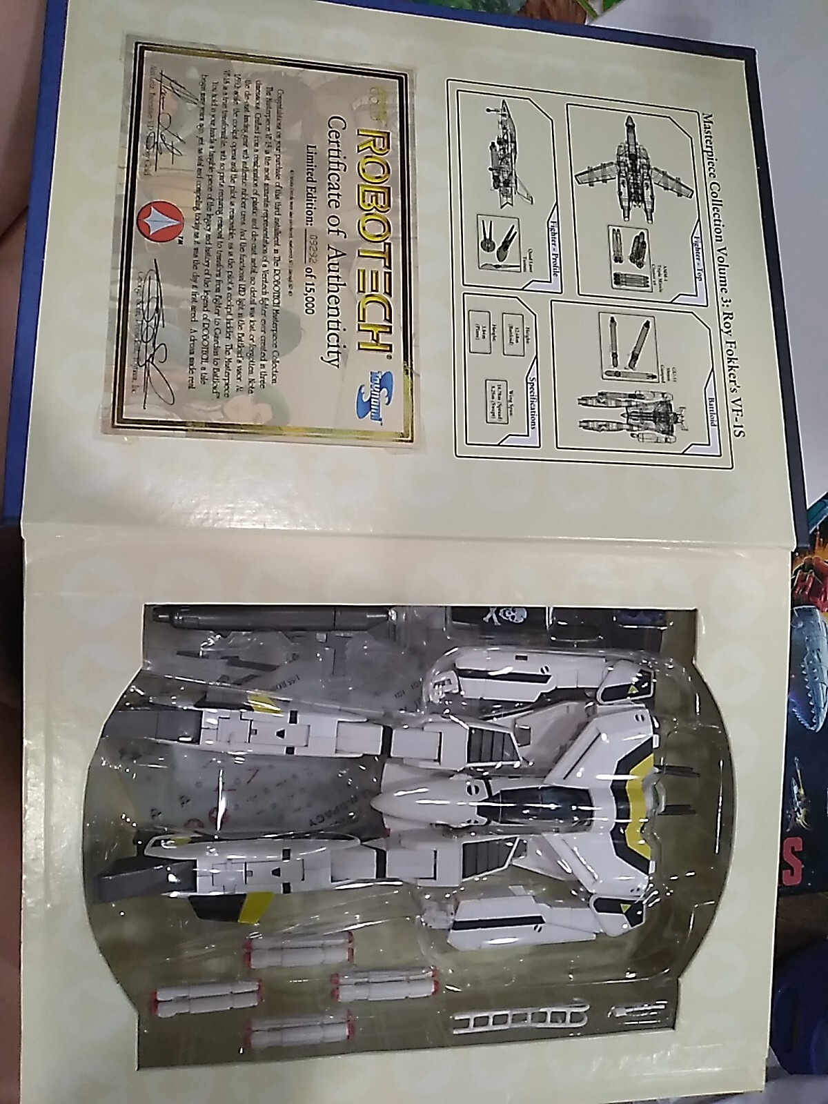 2002 TOYNAMI ROBOTECH MACROSS ROY FOKKER VF-1S VERITECH VOL 3 LE MASTERPIECE MT | eBay