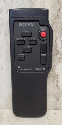 Sony Model VTR RMT-713 Remote Control for Sony Video 8 Camcorders OEM ...
