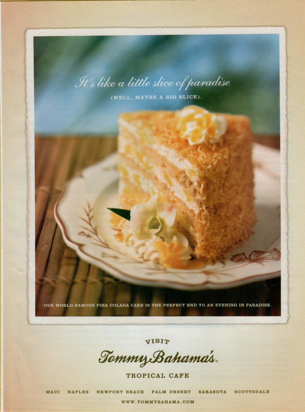 Tommy Bahama Recipes Pina Colada Cake | Bryont Blog