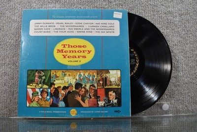 Various "Those Memory Years Volume 2" Longines Symphonette Society LP ...
