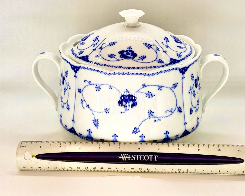 Vintage Christineholm Porcelaine No 1 Echt Cobalt Plate German Blue ...