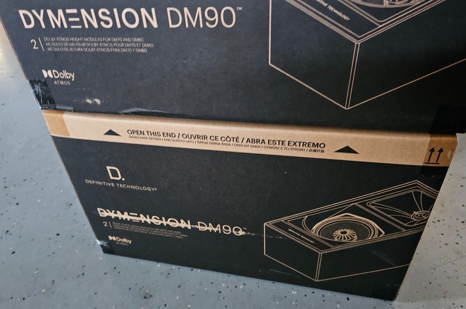 Definitive Technology Dymension DM90 5.25" Height Module Speaker Pair ...