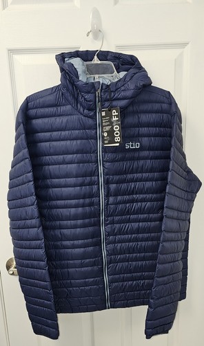 NWT Men’s Stio Pinion Down Hooded Puffer Jacket Size Large Mountain ...