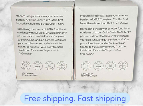 FOR 2 ARMRA Colostrum Health Revival Vine Watermelon 30 Packets EXP07 ...