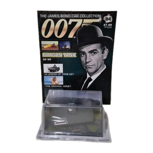 FABBRI JAMES BOND 007 DRAGON TANK 1:43 Scale Die-Cast Model W/Magazine ...