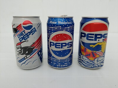 Collectable Limited Edition PEPSI Cans 3 | eBay