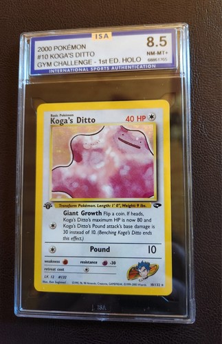 #10/132 Koga's Ditto Gym Challenge 1st Edition Holo 2000 Pokémon | eBay