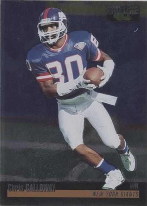 1995 Classic Pro Line - Chris Calloway #201 Silver for sale online | eBay