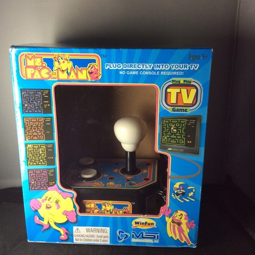 Ms. Pac-Man Plug & Play Gaming System Bandai Namco Entertainment Inc ...