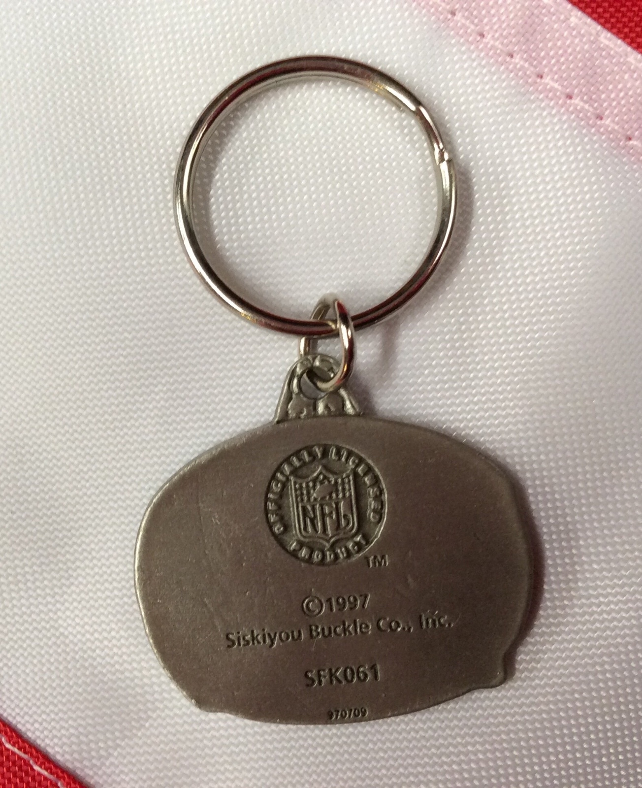 NFL pewter key chains Miami Dolphins New York Jets Tampa bay Buccaneers ...