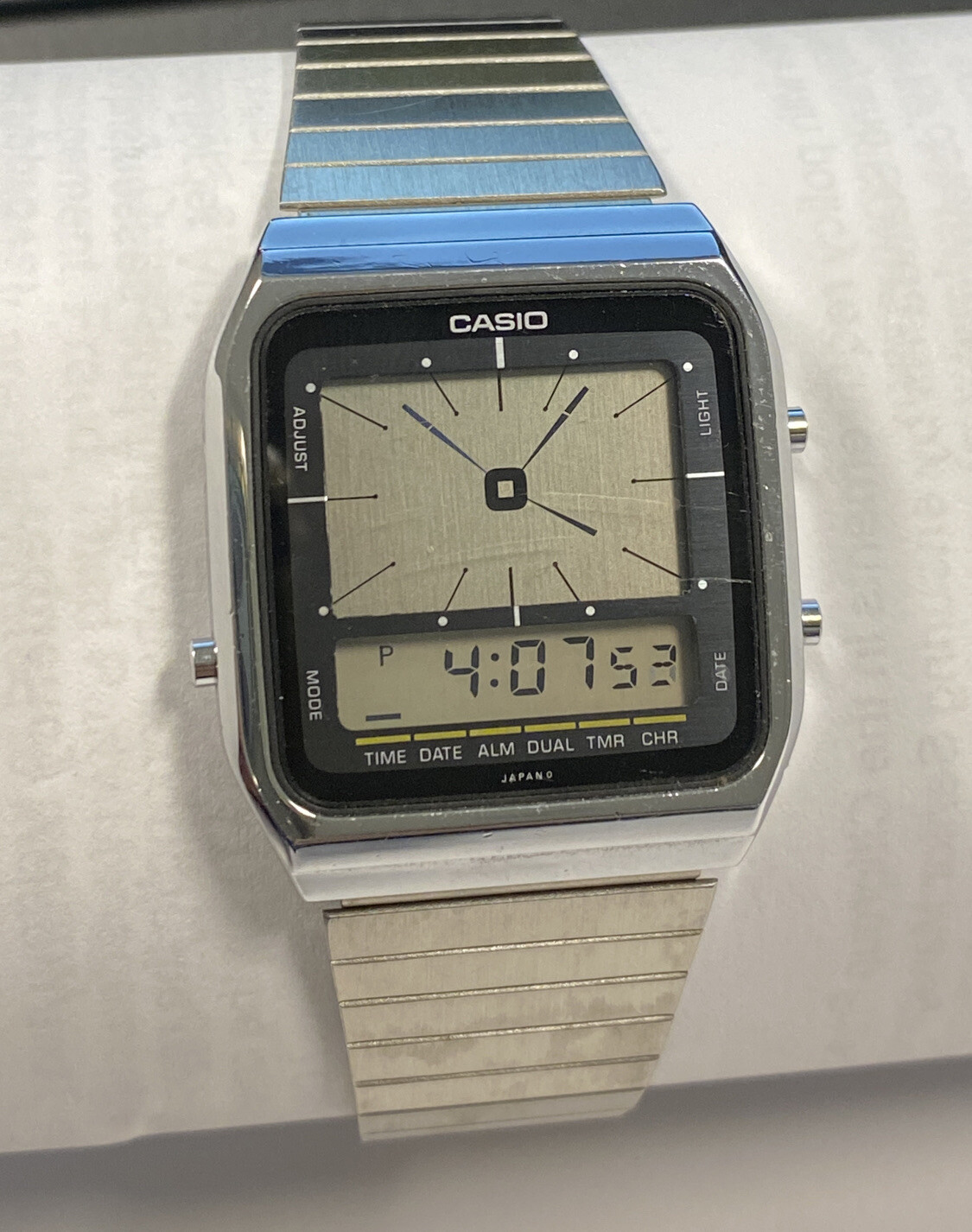 1984 VINTAGE CASIO digital WATCH AE-70 MADE IN JAPAN… - Gem
