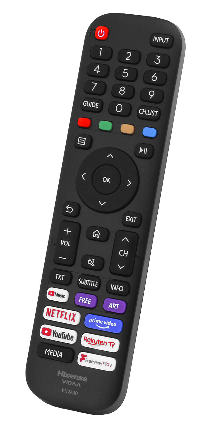 Genuine Hisense EN2A30 VIDAA Remote Control Youtube, Netflix ...