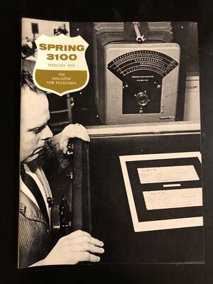 Spring 3100, February 1970 NYPD Magazine | eBay