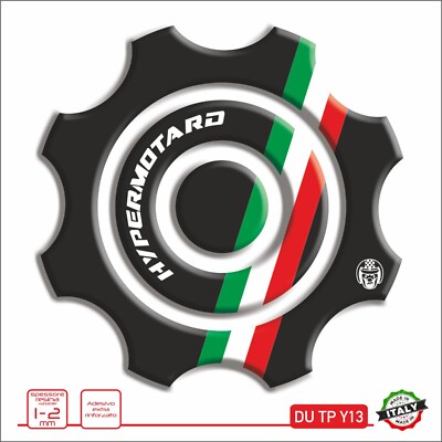 Sticker Cap Resin 3D Compatible DUCATI Hypermotard Hyperstrada 796 1100 ...