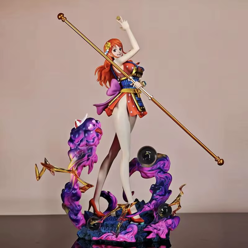 One Piece Oni Island Nami Samurai PVC Figure - Collectible Anime Toy | eBay