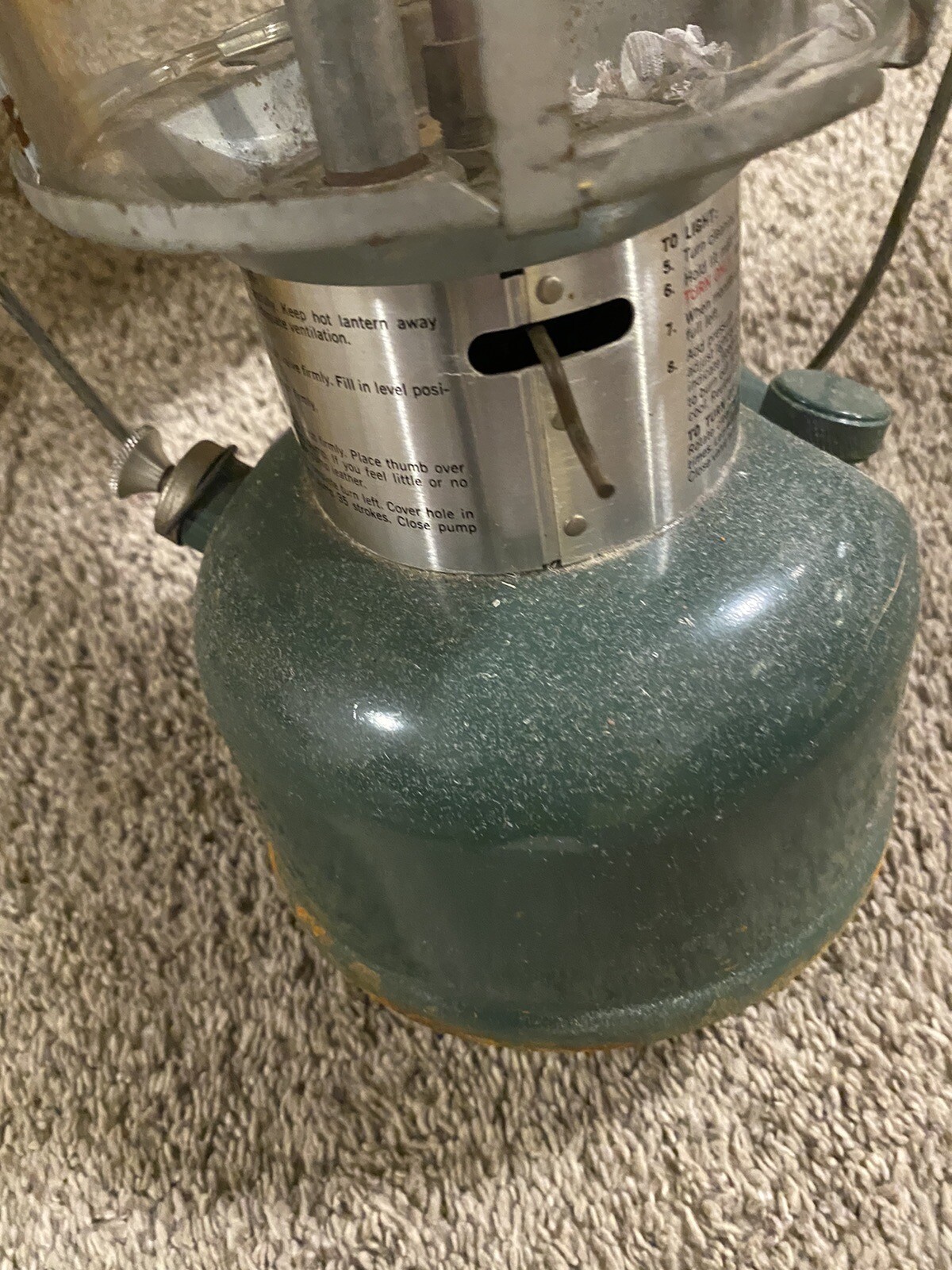 Vintage 1974 Coleman Lantern 228h With Case As Is | eBay