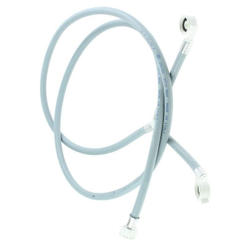Hotpoint Beko Indesit Twin Dual Washing Machine Inlet Fill Y Hose Dual ...