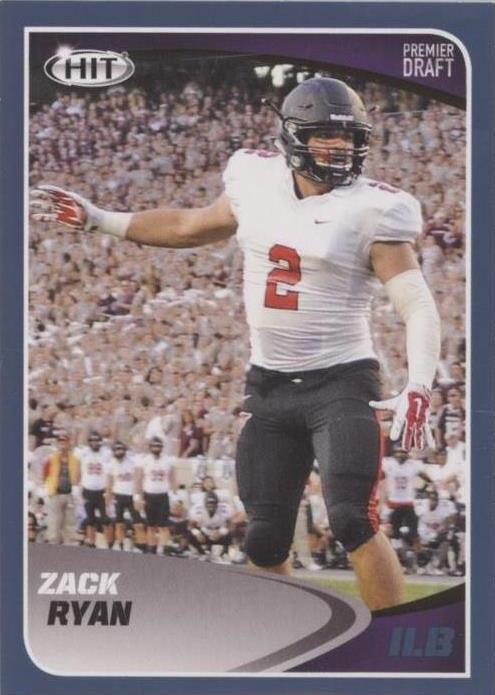 2017 Sage Hit - Zack Ryan #22 Blue (RC) for sale online | eBay
