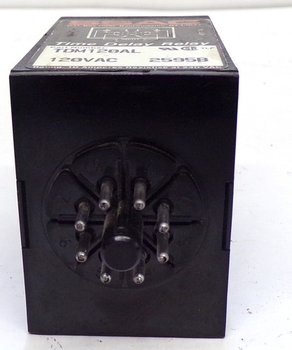 SSAC TIME DELAY RELAY, TDM120AL, 120VAC, 2595B, RATING 10 AMPERES | eBay