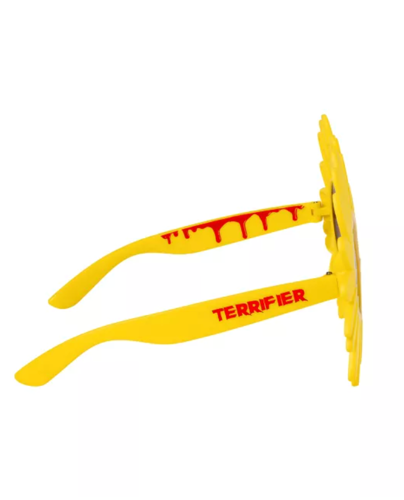 01711829 Spirit Halloween Terrifier Art The Clown Sunflower Glasses for ...