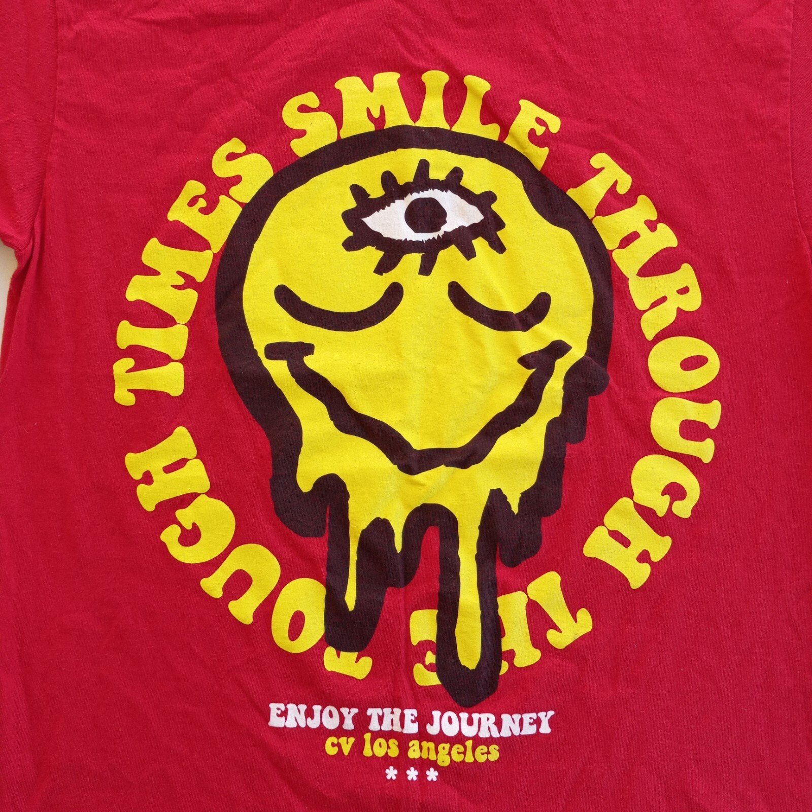 CVLA Melting Smiley Face Third Eye "Smile Through The… - Gem