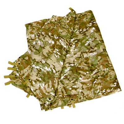 MULTICAM Waterproof Shelter Sheet Basha Tarpaulin Outdoor Army Cadet ...