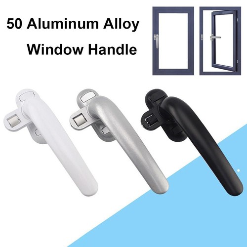 Flat Open Door Window Knob Aluminum Alloy 7 Type Handle 50 Push Window ...