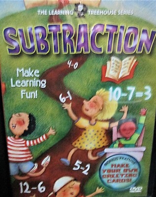 Learning Treehouse Series - Subtraction NEW! DVD, Educational ,Learn ...