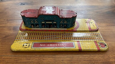 Vintage 1930's Marx Tin Litho Union Station Train Depot | eBay